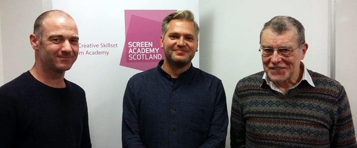 Benjamin Kracun masterclass at Screen Academy Scotland. - Screen Academy Scotland