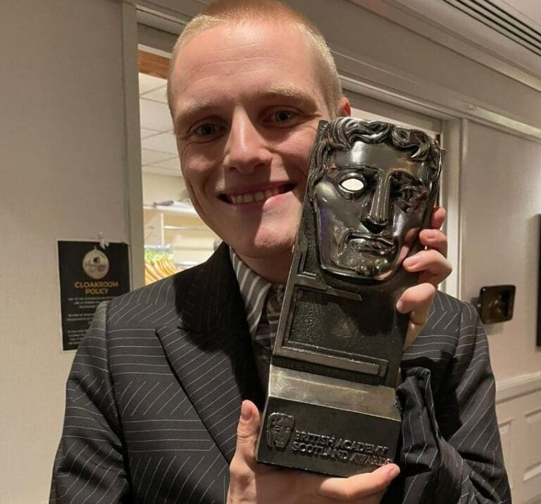 Lewis Gribben wins Scottish BAFTA for Best Actor - Screen Academy Scotland